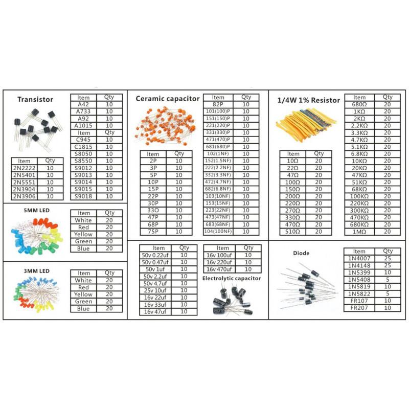 Kit Composant électronique de base